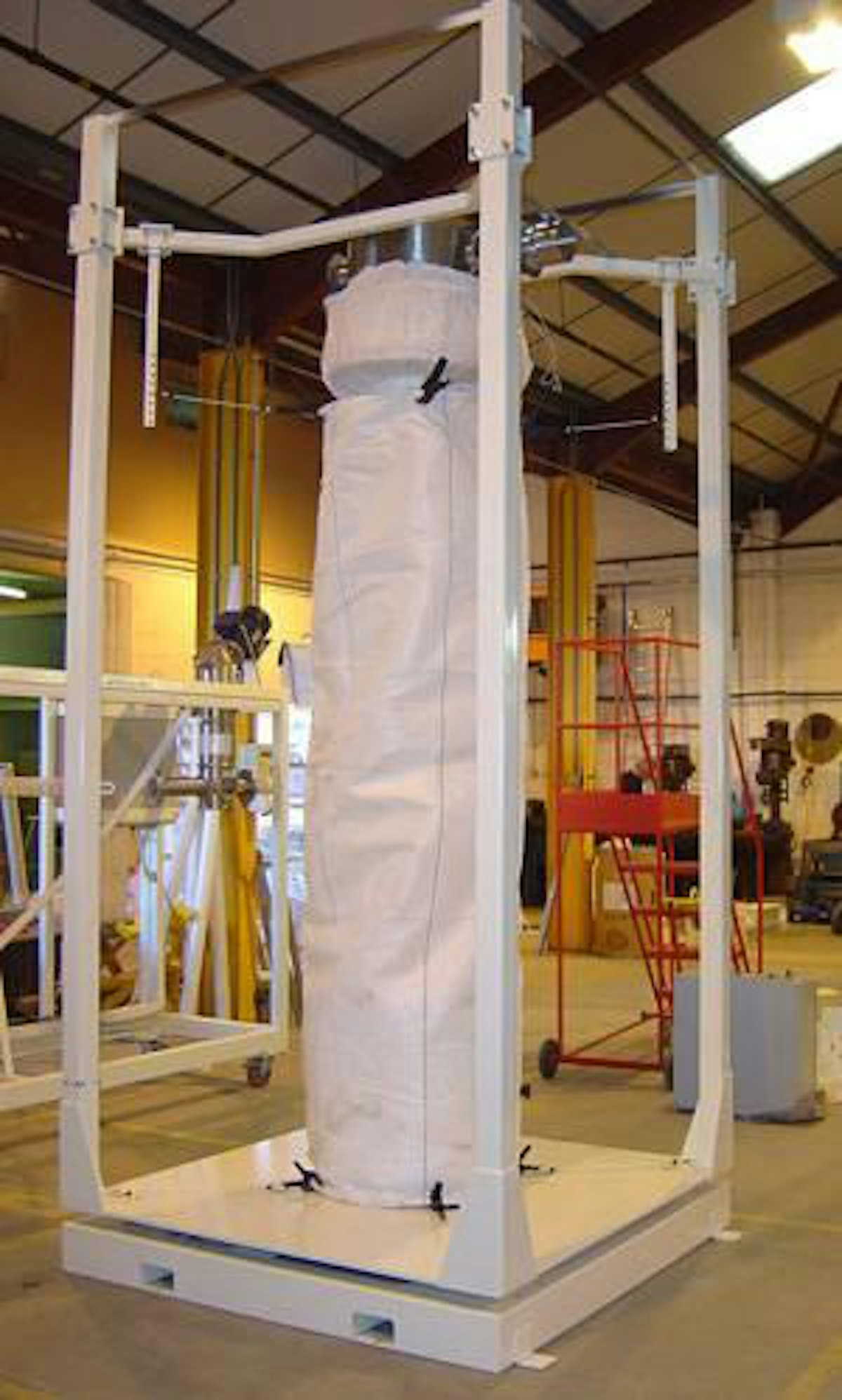 Spiroflow Systems model CS Spirofil bulk bag filler From: Spiroflow ...