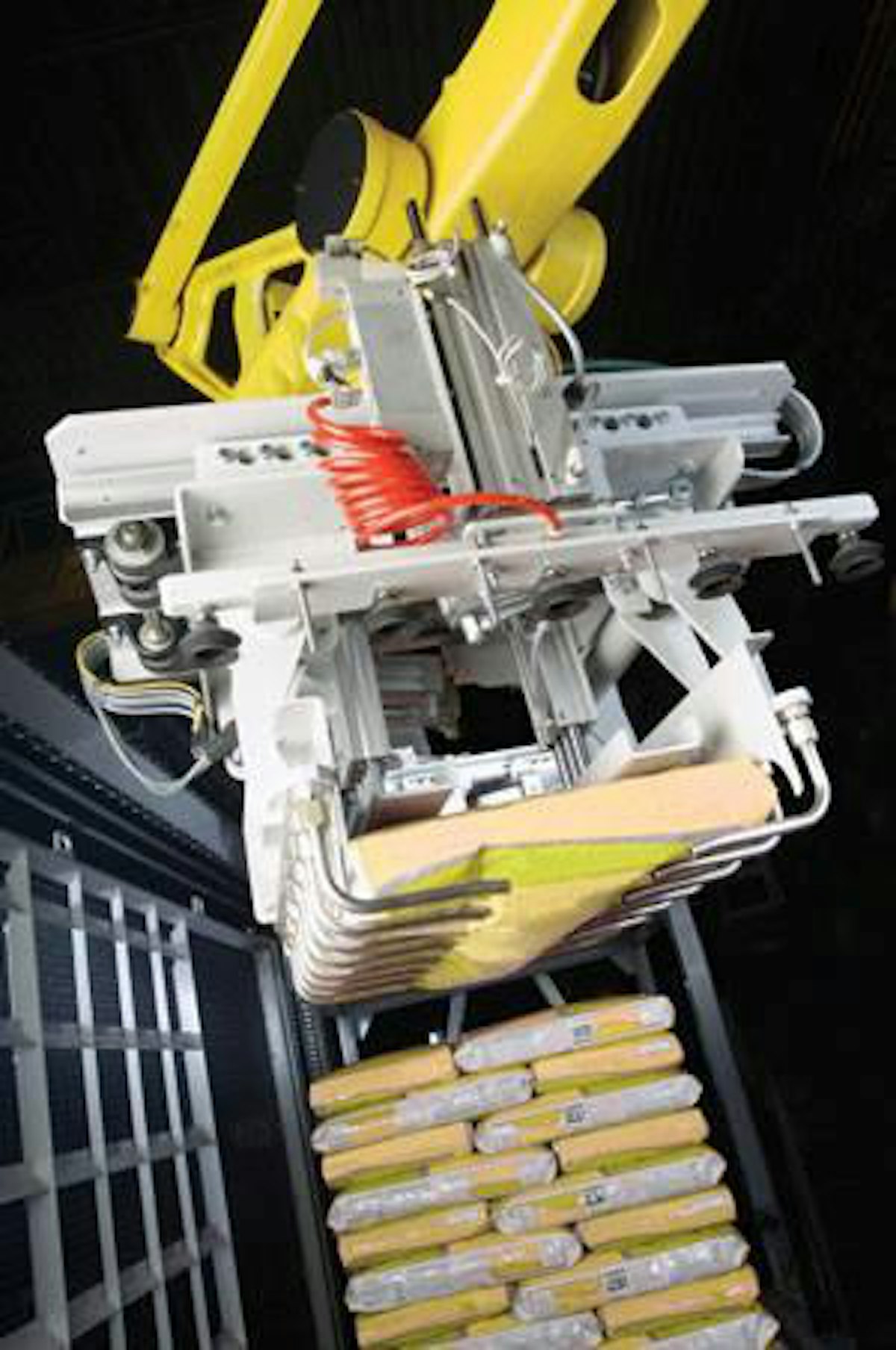 Premier Tech Chronos AR-200 robotic palletizer From: Premier Tech ...