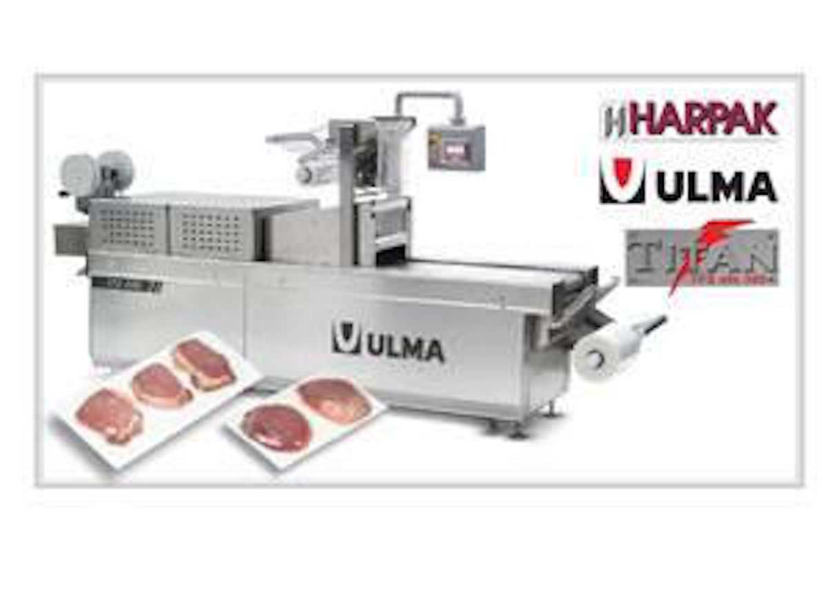 Harpak-ULMA Packaging Titan TFS nfs 200 Skin packaging machine From ...