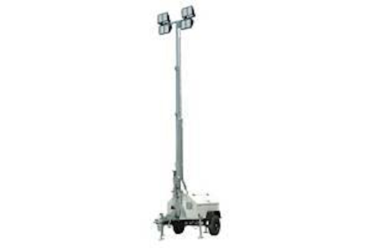 Larson Electronics LLC Magnalight WCDE-4-4X300W LED mobile light tower ...
