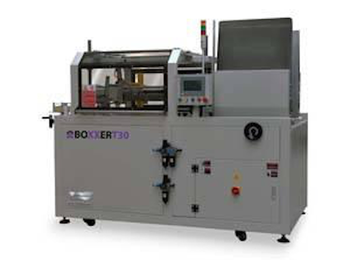 Eagle Packaging Machinery BOXXER T-30 automatic case erector and bottom tape sealer From ...
