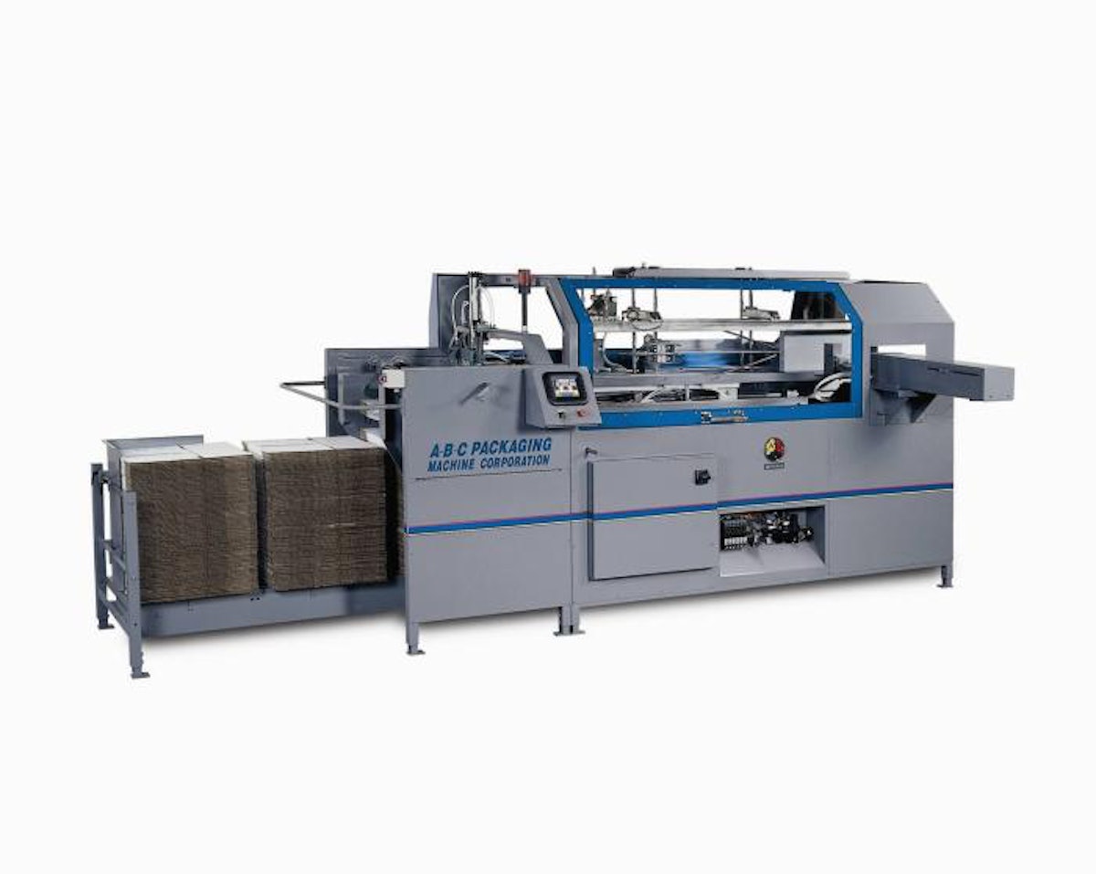 A-B-C Packaging Machine Corp. Model 330 series case erectors From: A-B ...