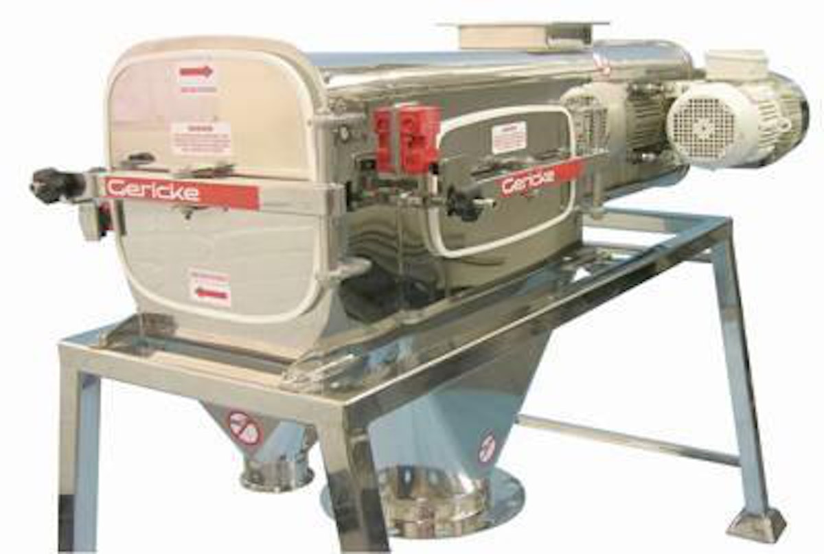 Gericke MK-3 centrifugal mill sifters From: Gericke USA Inc ...