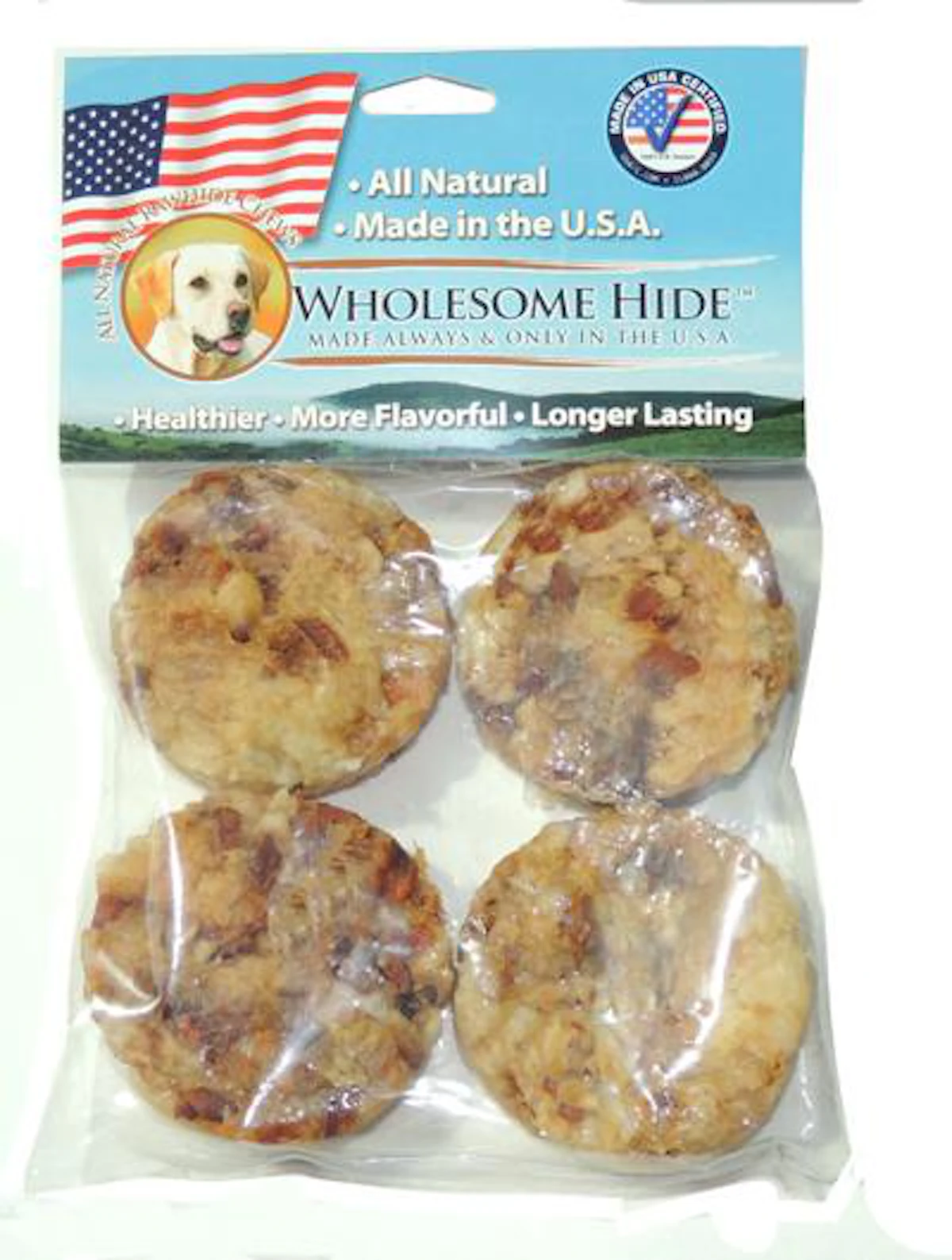 Wholesome Hide Ground Rounds dog treats | PetfoodIndustry