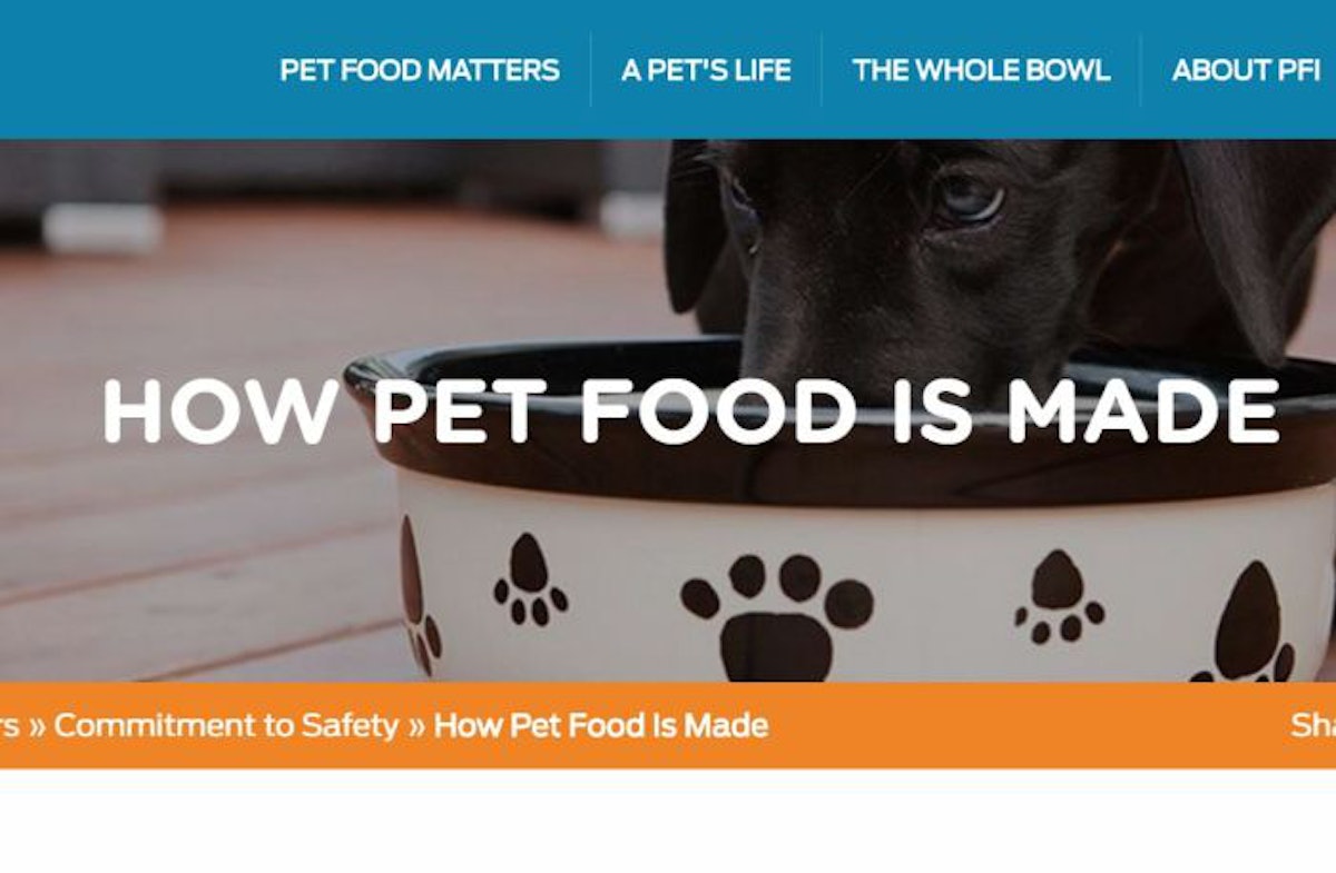 Free pet food safety, nutrition educational video offered | PetfoodIndustry