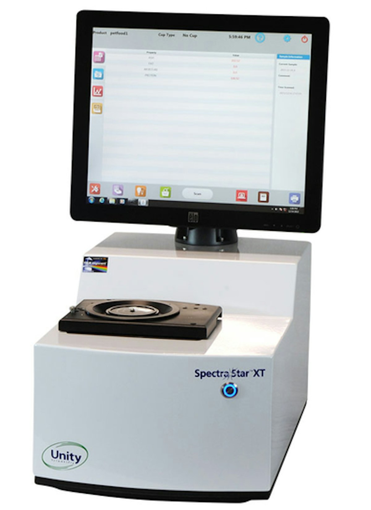 SpectraStar food analyzer product line From: Unity Scientific ...