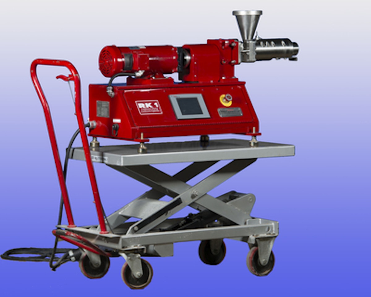 Readco Kurimoto RK-1 continuous mixing processor From: Readco Kurimoto ...