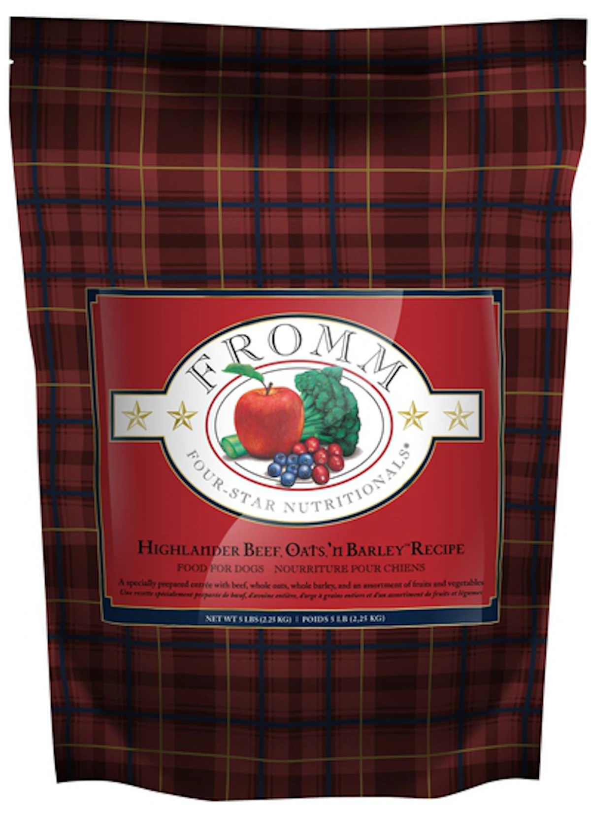 Fromm Family Foods Highlander Beef, Oats and Barley Recipe for dogs ...
