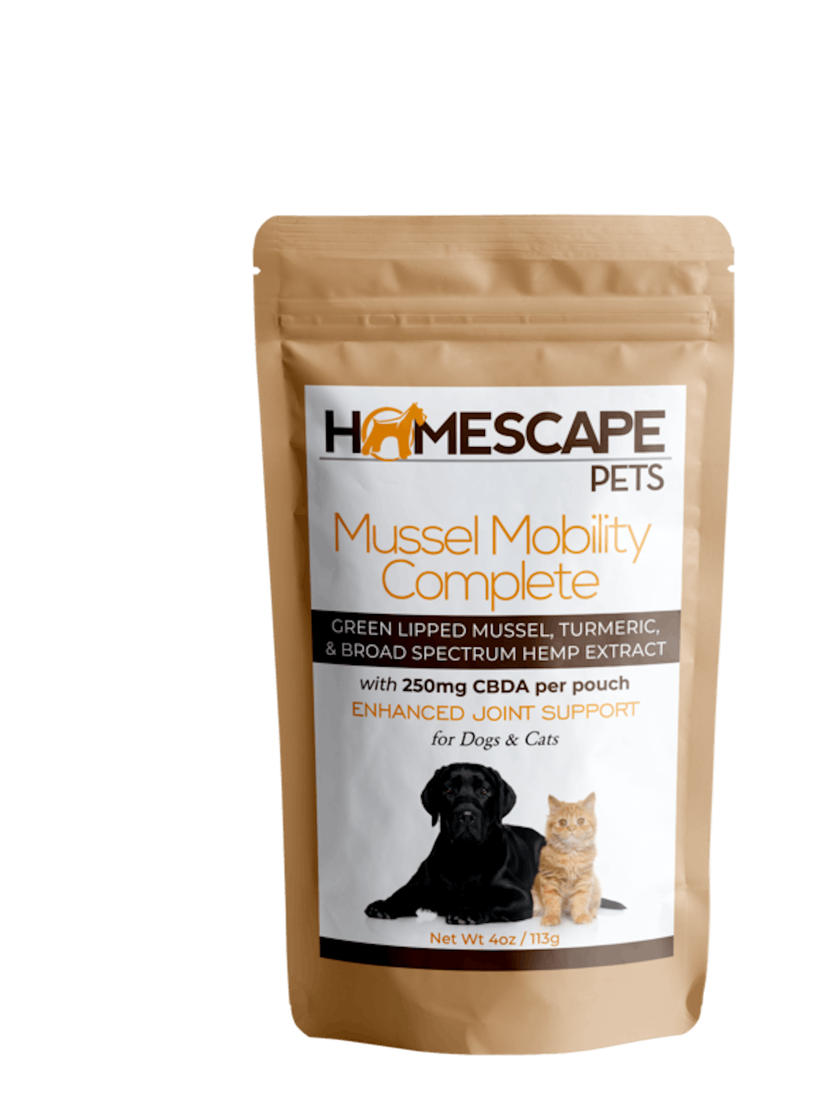 Homescape Pets Mussel Mobility Complete with CBDa From: Homescape Pets ...