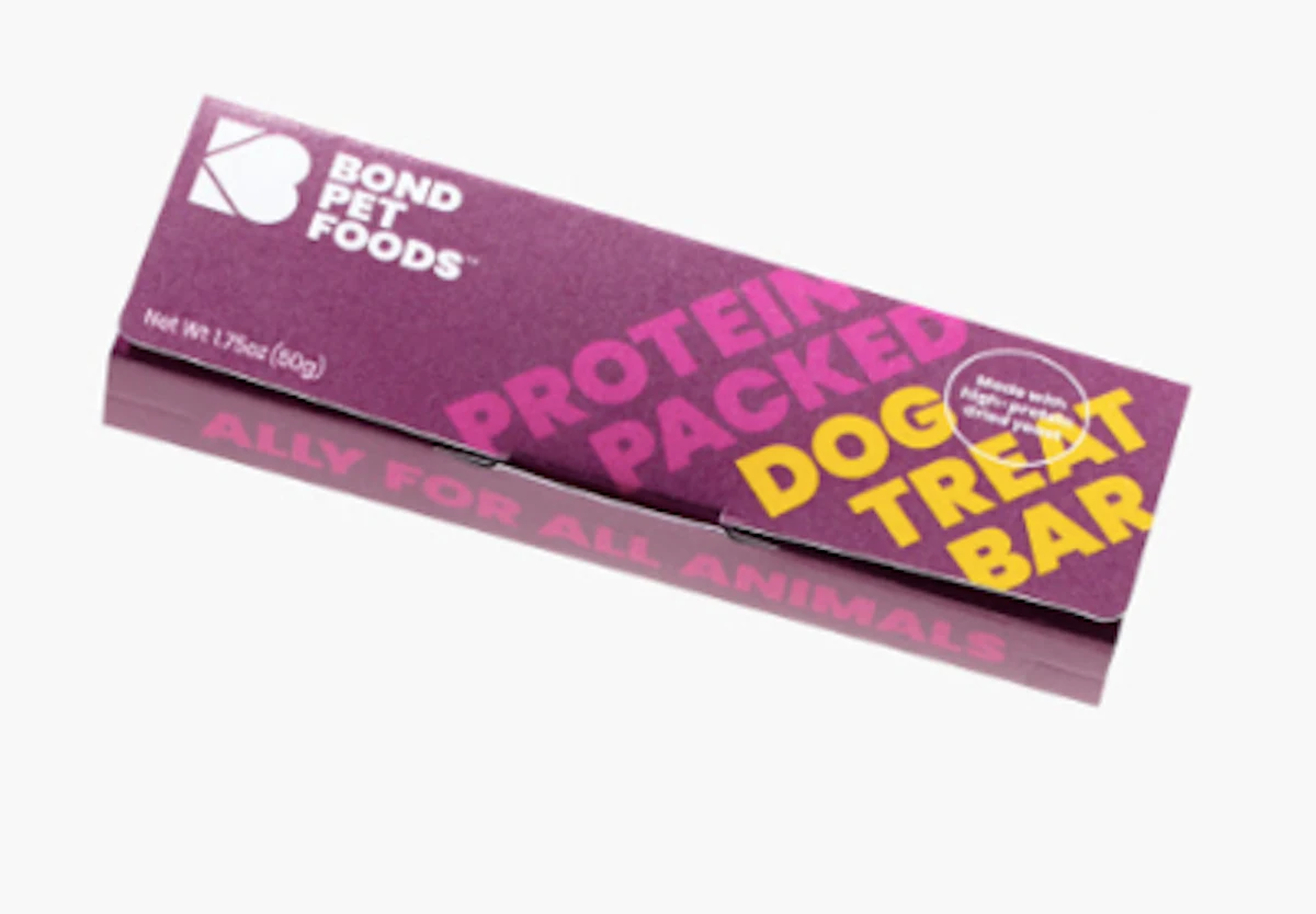 Bond Pet Foods Protein-Packed Dog Treat Bar | PetfoodIndustry