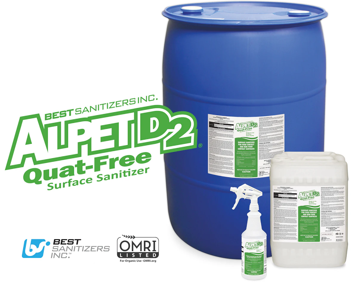 Best Sanitizers Alpet D2 Quat-Free Surface Cleaner and Sanitizer From ...