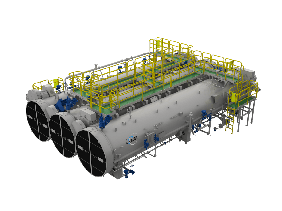 JBT Corporation 2.1m Pressure Rotary From: JBT Marel | PetfoodIndustry