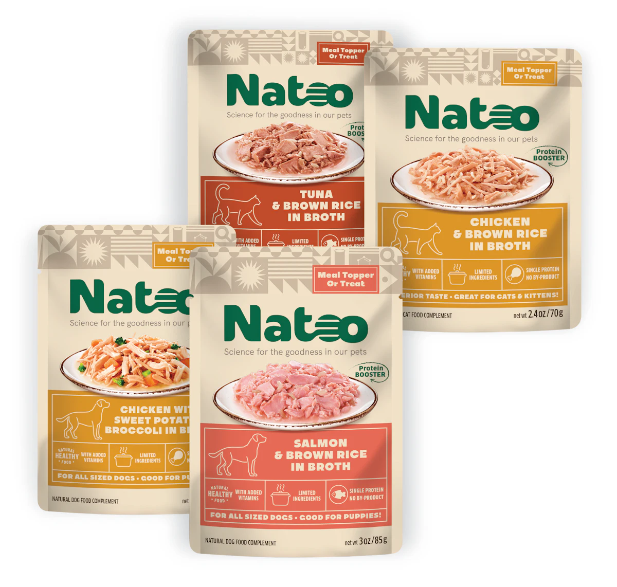 Natoo Toppers/Treats for dogs and cats From: Natoo Pet Foods ...