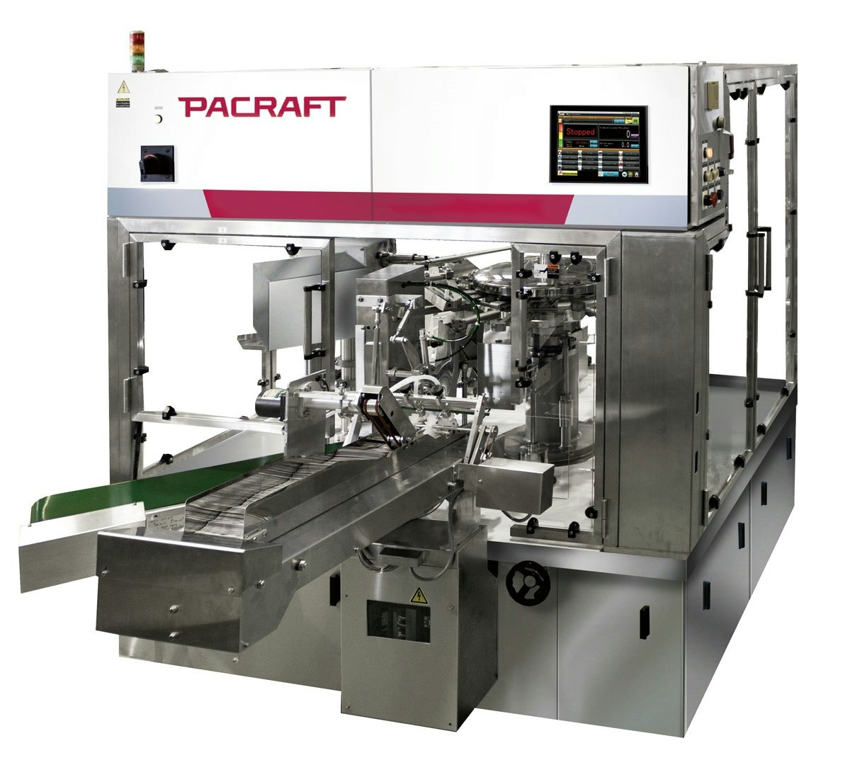 Matrix Pacraft TT-8D-N pre-made pouch machine From: Pro Mach Matrix ...