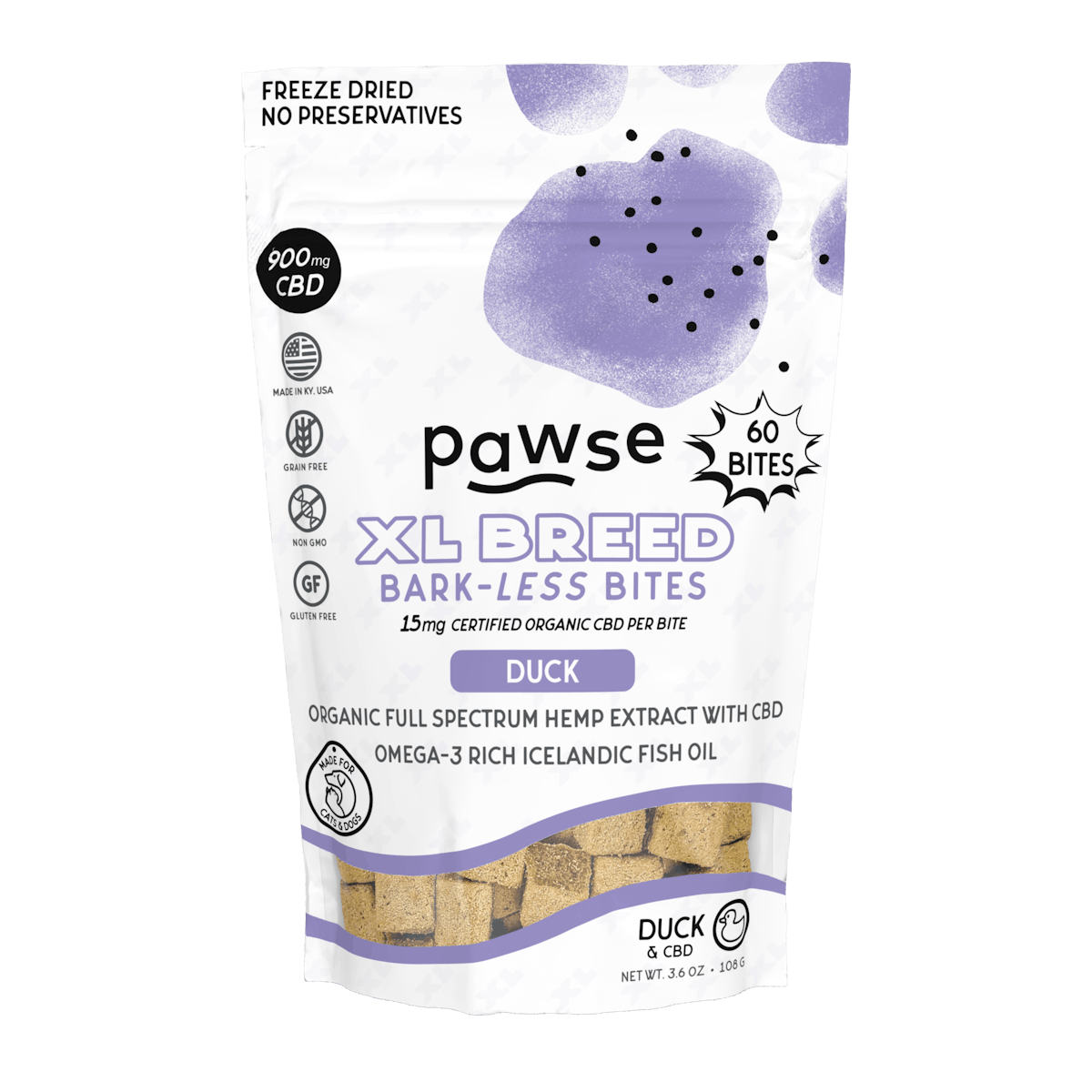 Pawse XL Breed Bark-less Bites From: Pawse | PetfoodIndustry