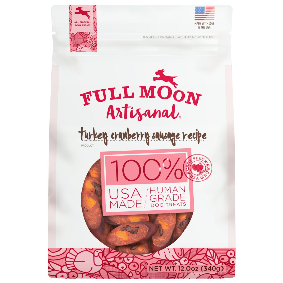 Full Moon Pet Artisanal Sausage Slices From: Full Moon Pet ...