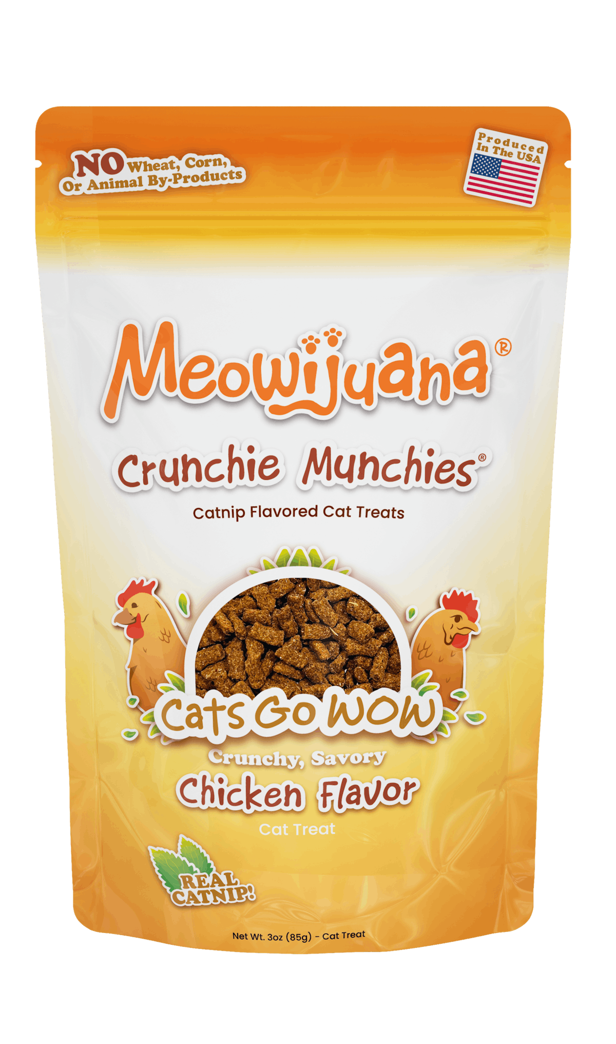 Meowijuana Crunchie Munchie Cat Treats From: Meowijuana | PetfoodIndustry