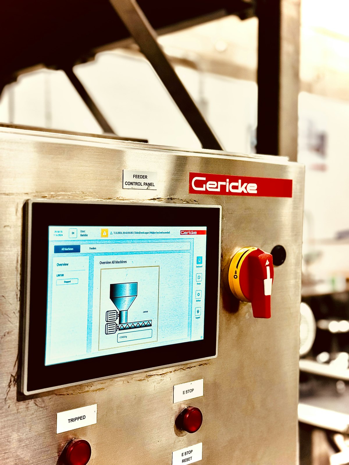 Gericke GUC-F Universal Feeder Controller From: Gericke USA Inc ...