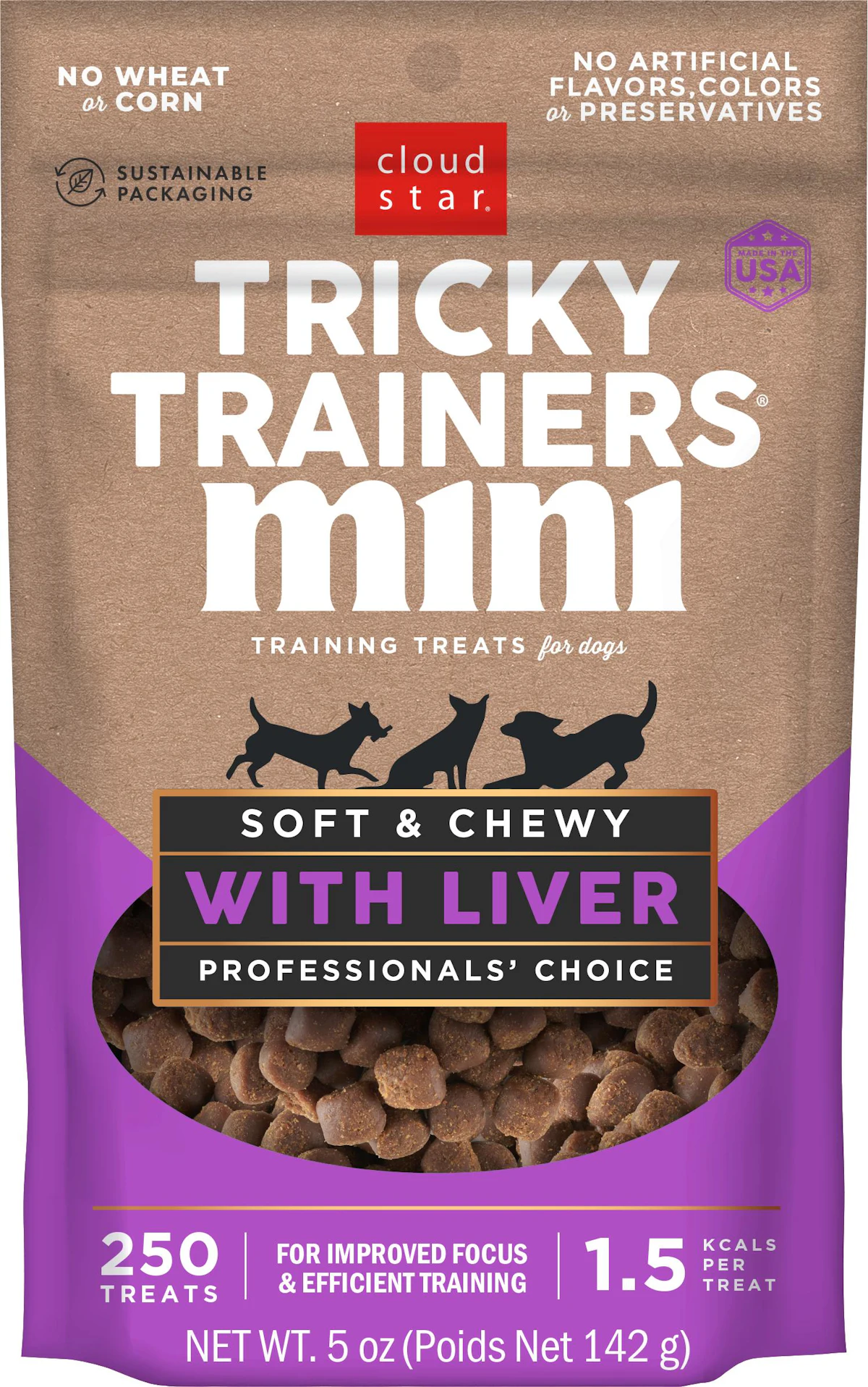 Cloud Star Tricky Trainers MINI with Liver From: Cloud Star ...
