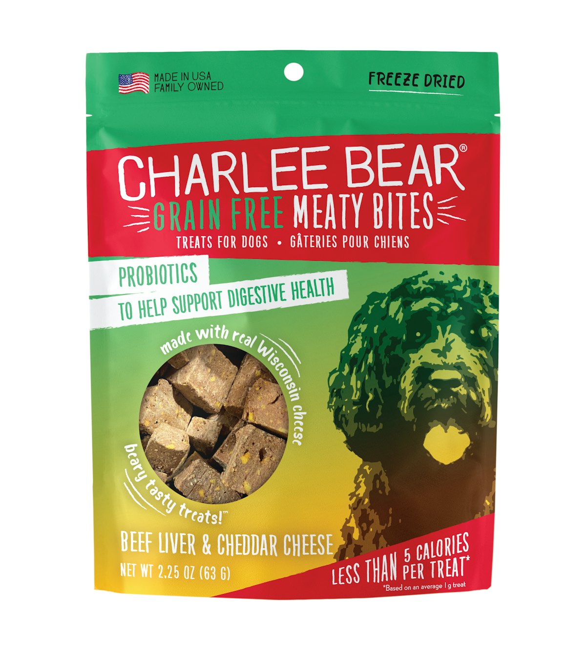 Charlee Bear Beef Liver & Cheddar Cheese Meaty Bites From: Charlee Bear ...