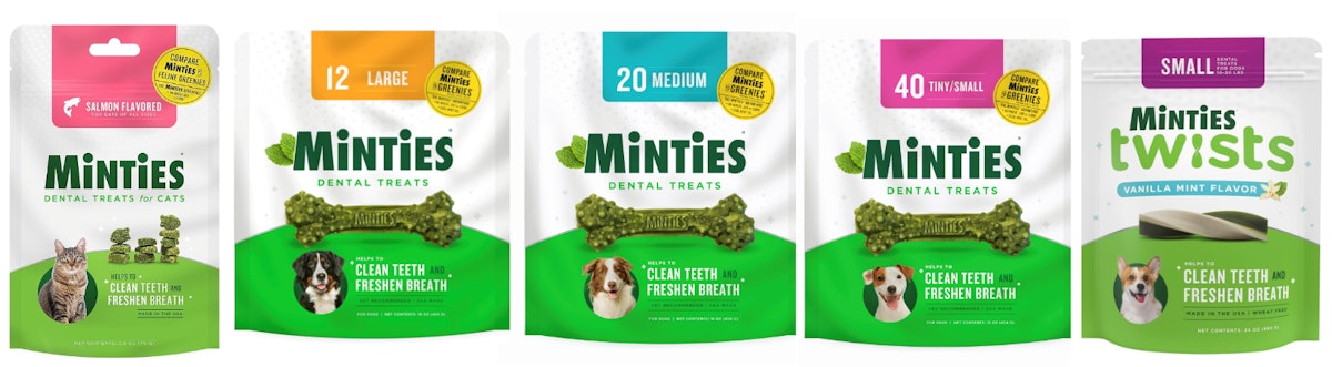 Minties All Natural Dental Treats From: Minties | PetfoodIndustry