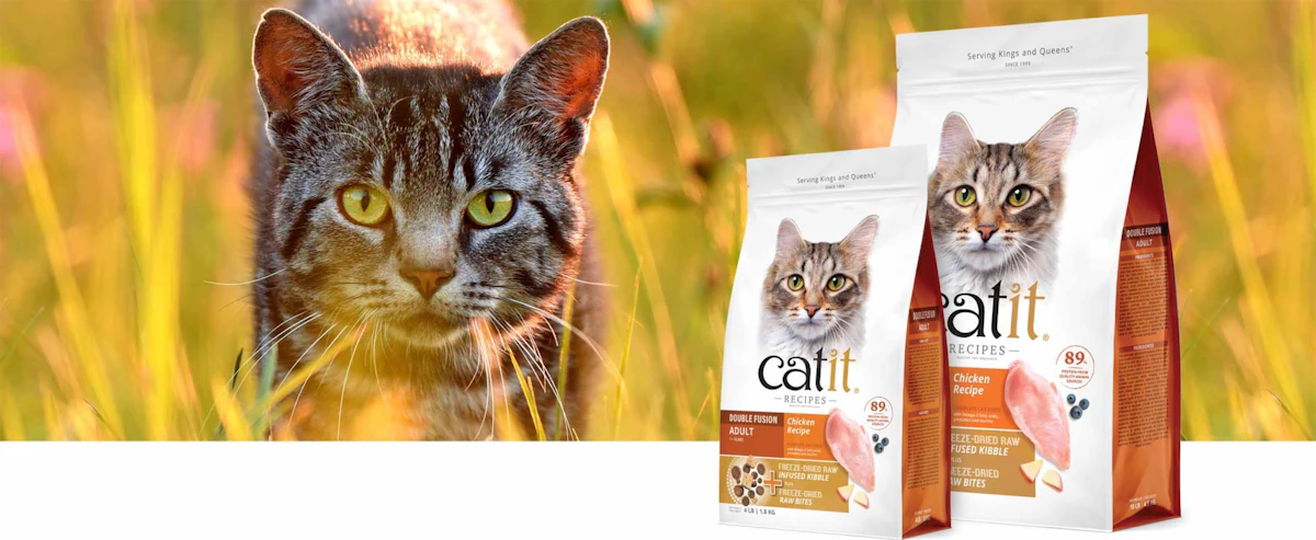 Catit Recipes Double Fusion dry food From: Hagen Group | PetfoodIndustry