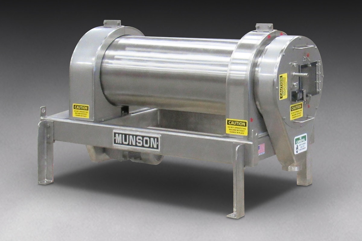 Munson Machinery Rotary Continuous Mixer model RCM-16X4-SS From: Munson Machinery | PetfoodIndustry