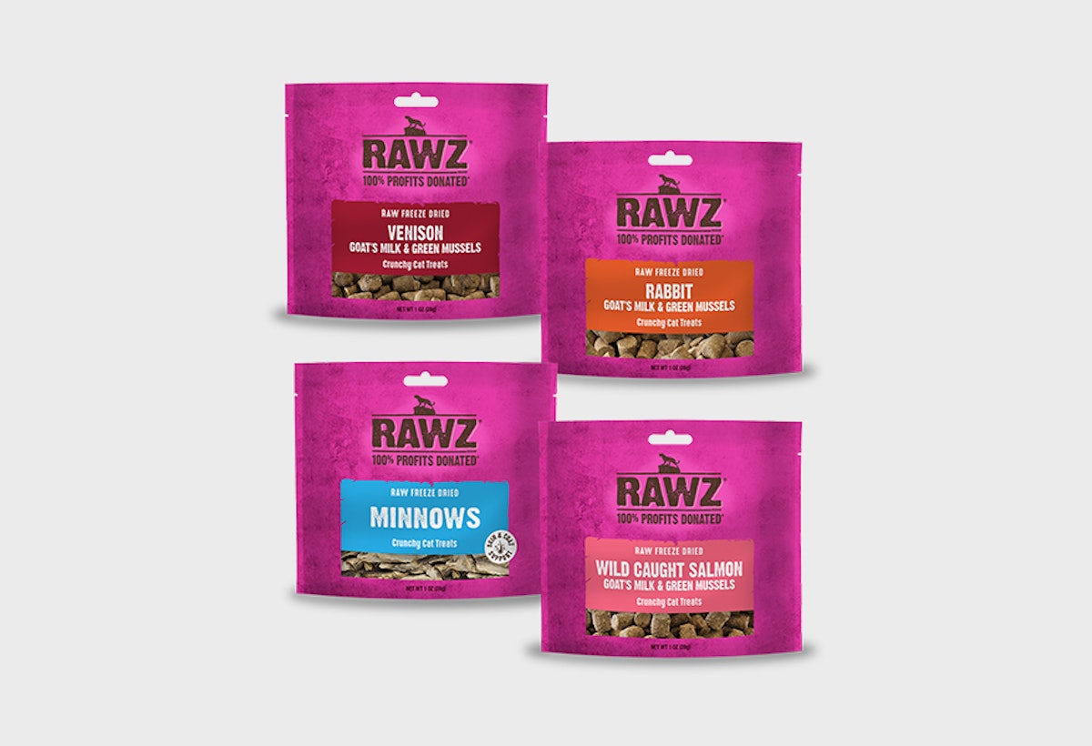 RAWZ Freeze-Dried Cat Treats From: RAWZ Natural Pet Food | PetfoodIndustry